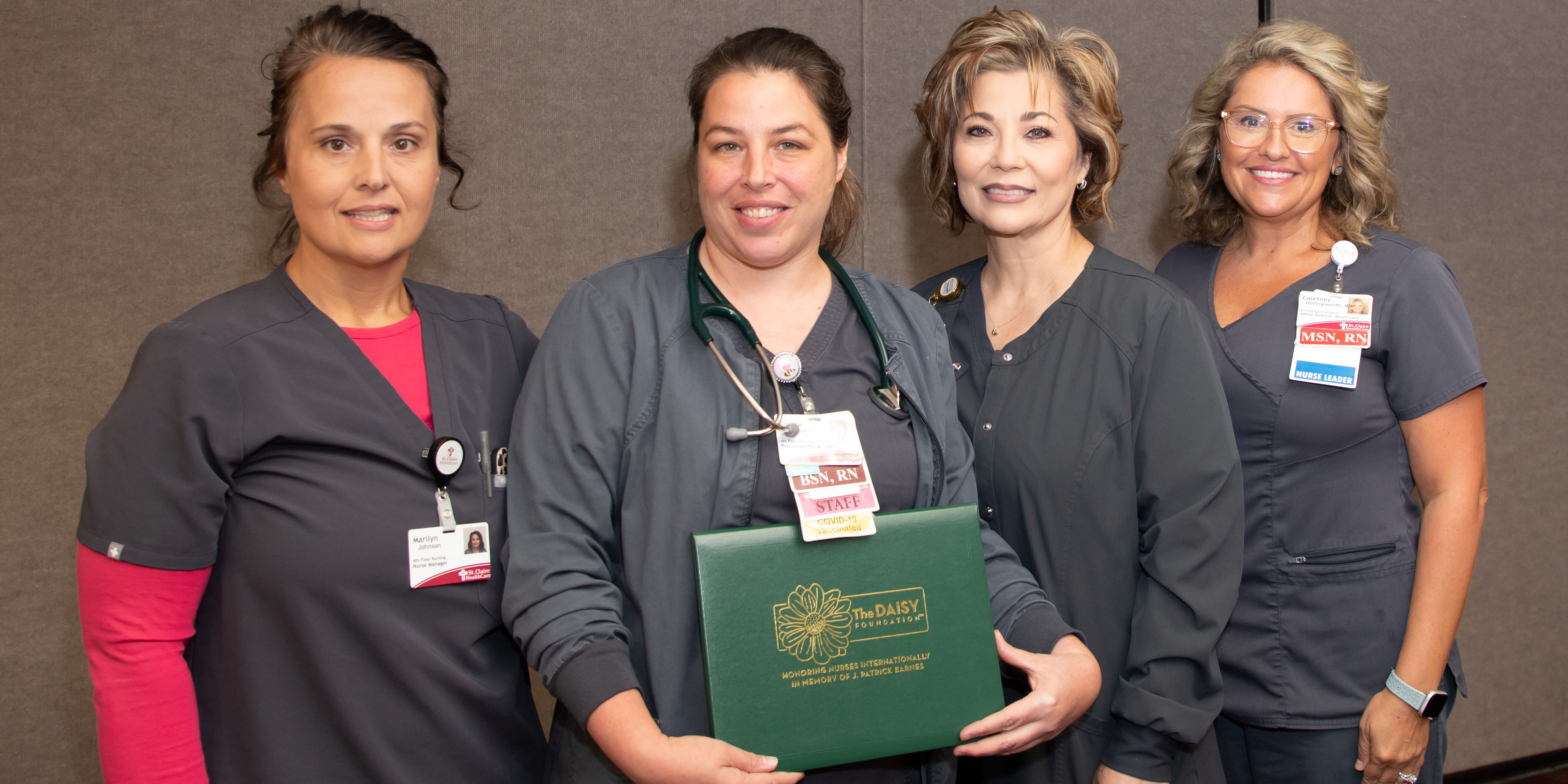Angela Johnson, RN, Honored with DAISY Award