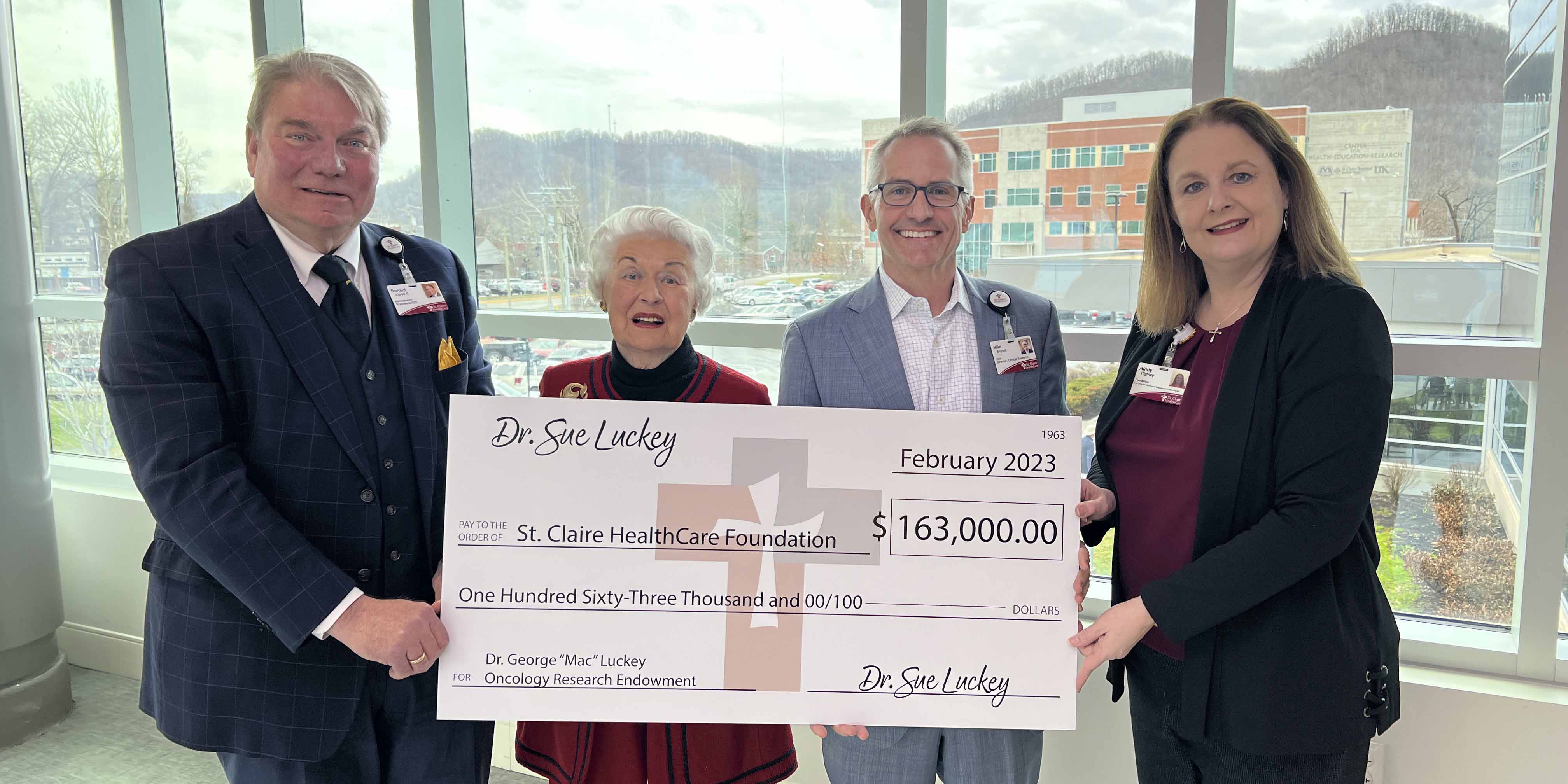 Endowment Established in Memory of Dr. George “Mac” Luckey