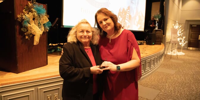 St. Claire Signature Award Presented to Thelma Johnson